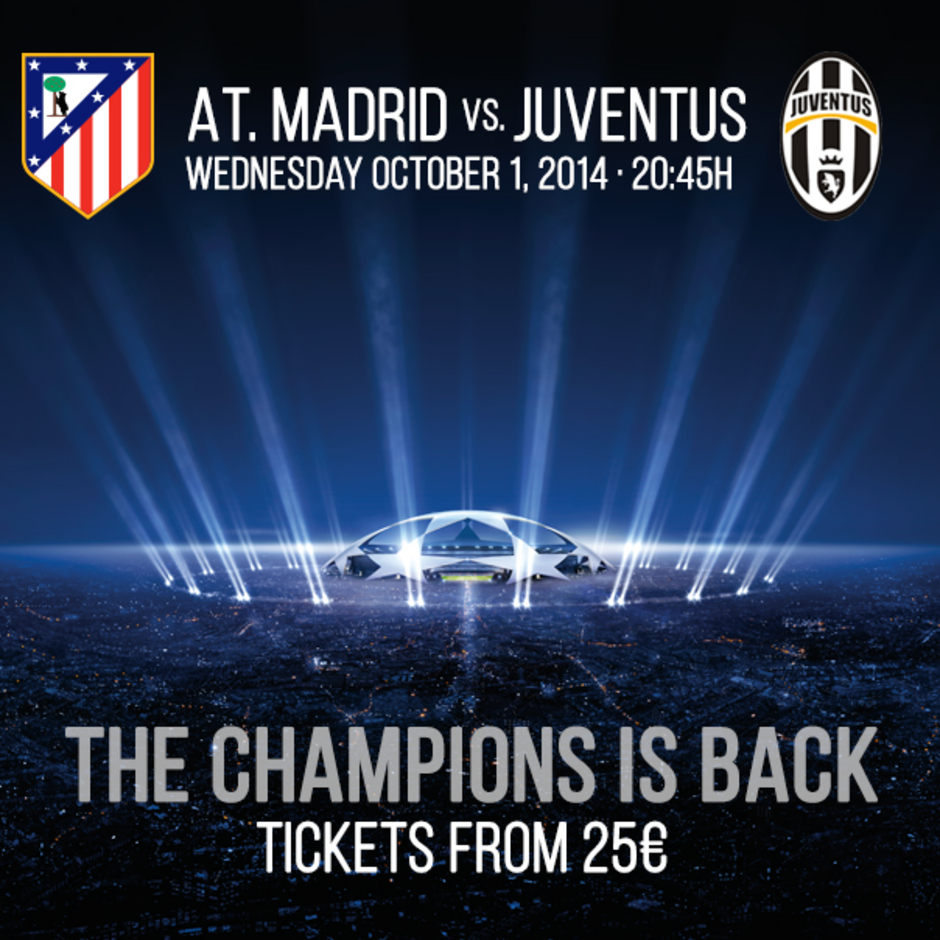 Come to the Champions Atlético-Juventus - Club Atlético de Madrid · Web ...