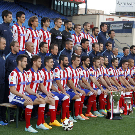 Official photo of Atlético 2014-15 - Club Atlético de Madrid