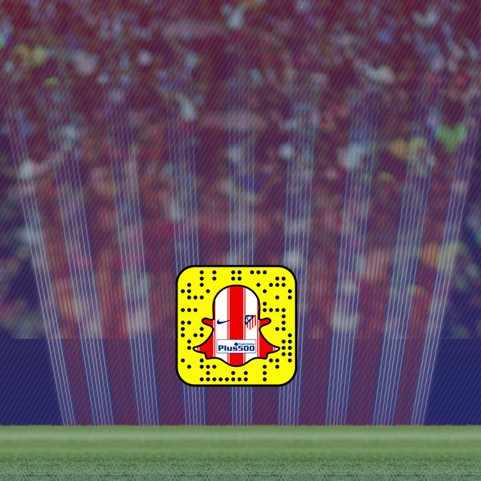 We are now on Snapchat! - Club Atlético de Madrid · Web oficial