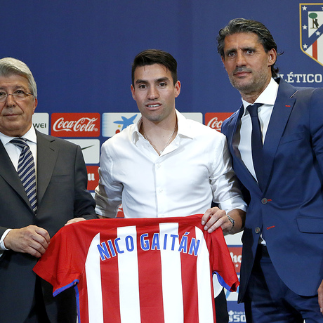 The presentation of Nicolás Gaitán, in images - Club Atlético de Madrid
