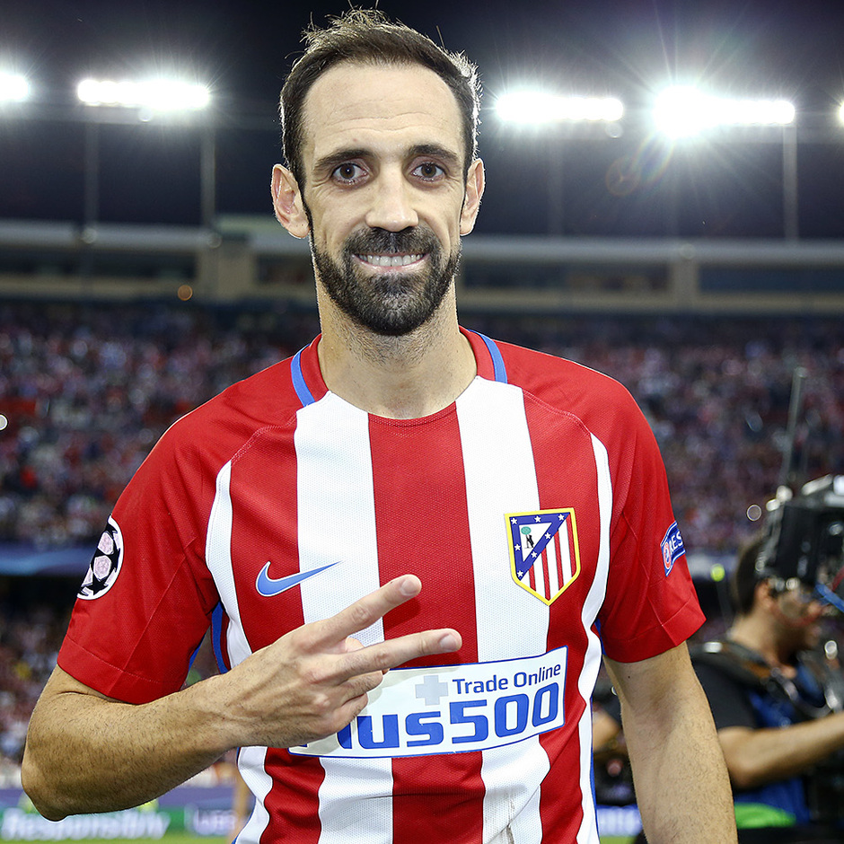 Juanfran, the Atlético with more games played in the continent's top ...