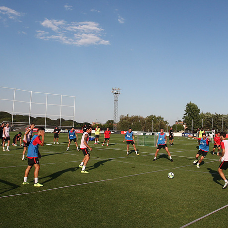 We go back to training in the Wanda Training Complex - Club Atlético de ...