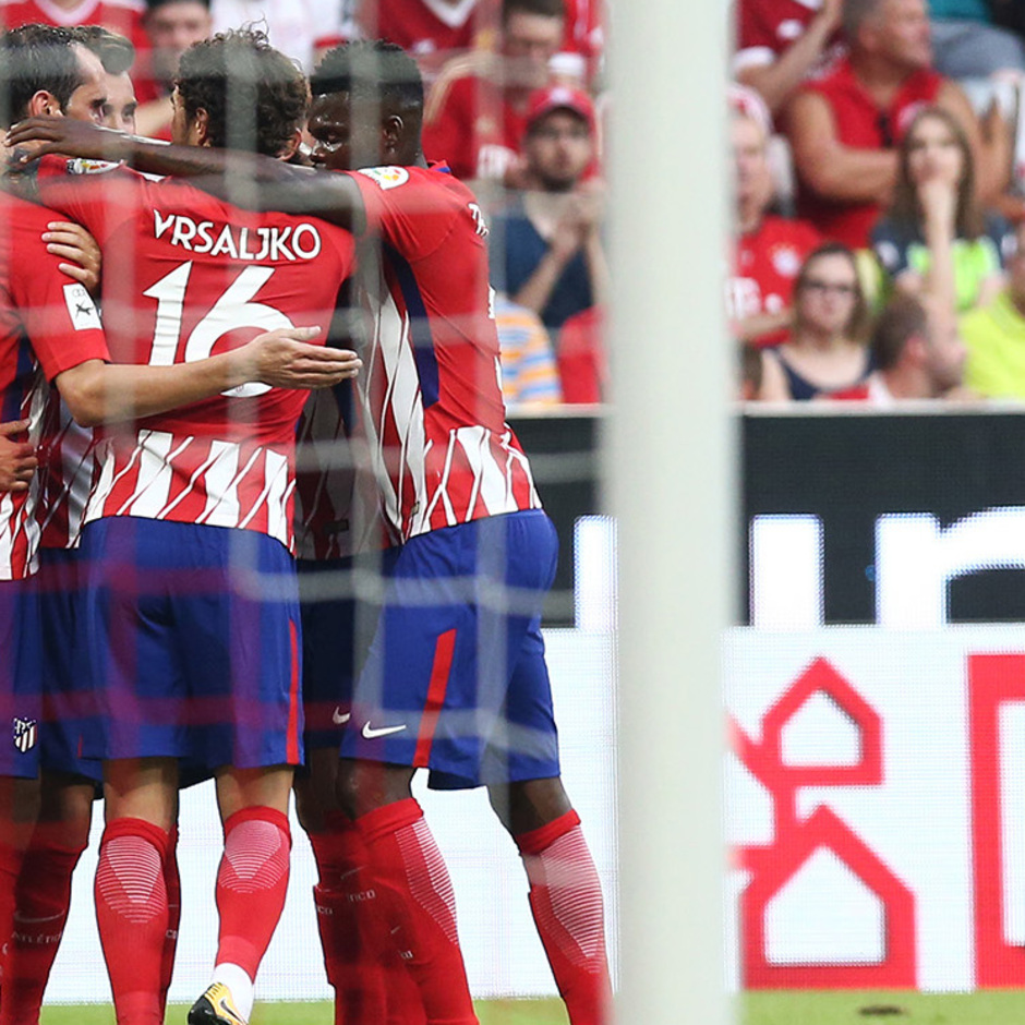 Come back and in the Audi Cup final - Club Atlético de Madrid · Web oficial