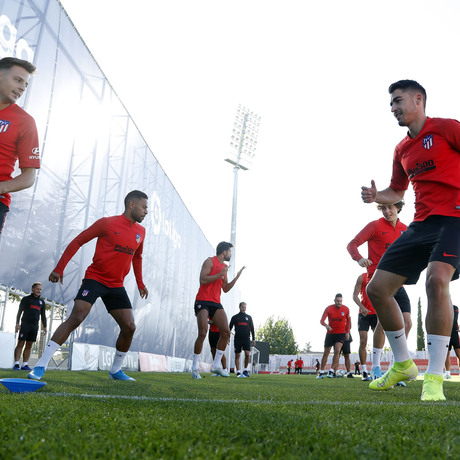 Thursday session completed at the Wanda Atlético de Madrid Training ...