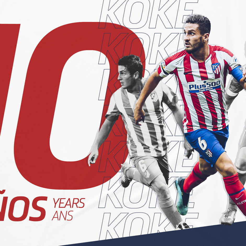 10 years of Koke in Atleti’s first team - Club Atlético de Madrid · Web ...