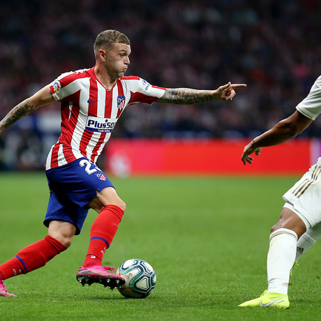 The action from Atleti-Real Madrid - Club Atlético de Madrid