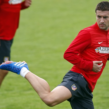 Gabi back in training - Club Atlético de Madrid