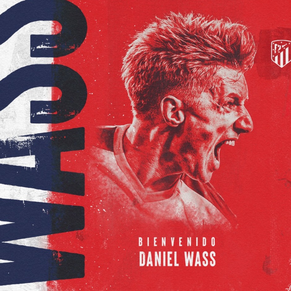 Welcome, Wass! - Club Atlético de Madrid · Web oficial