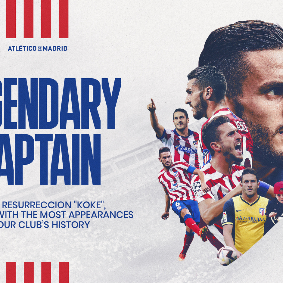 Legendary Captain - Club Atlético de Madrid · Web oficial