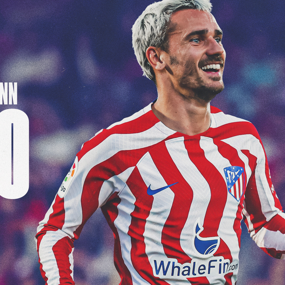 Griezmann scored his 150th goal as a Red & White player - Club Atlético ...