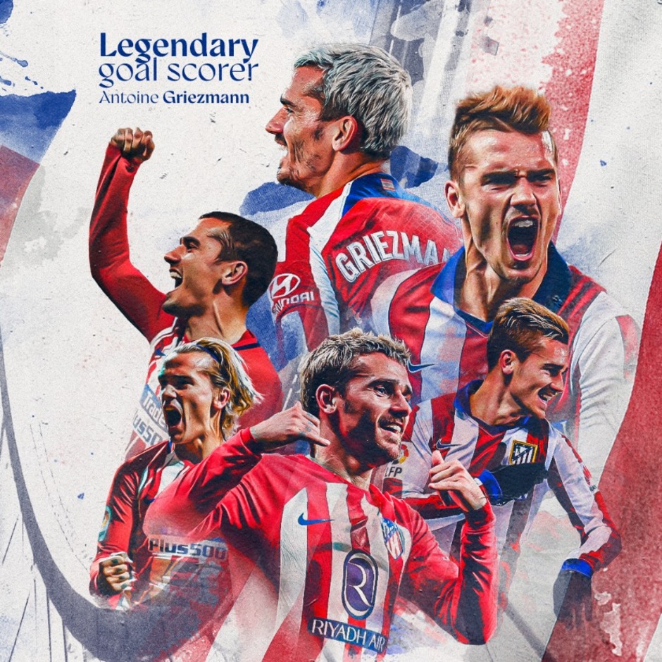 Griezmann becomes Atlético de Madrid's all-time top scorer - Club ...