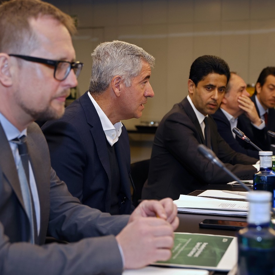 The European Club Association joins Spanish clubs for a meeting in ...