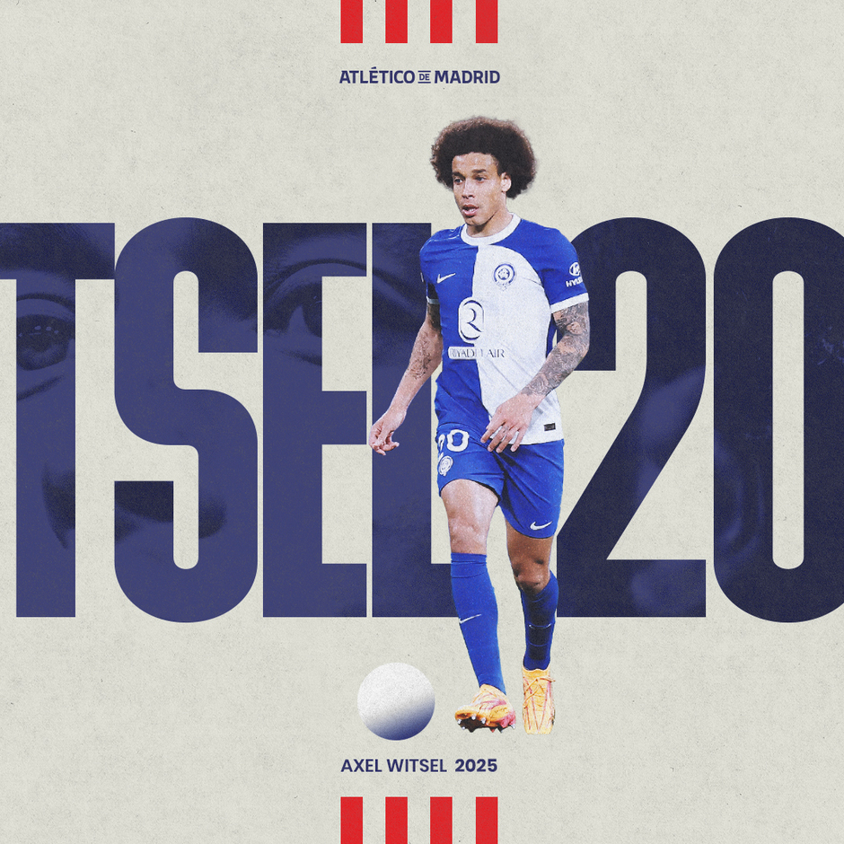 Axel Witsel: set to grace our colours until 2025 - Club Atlético de ...