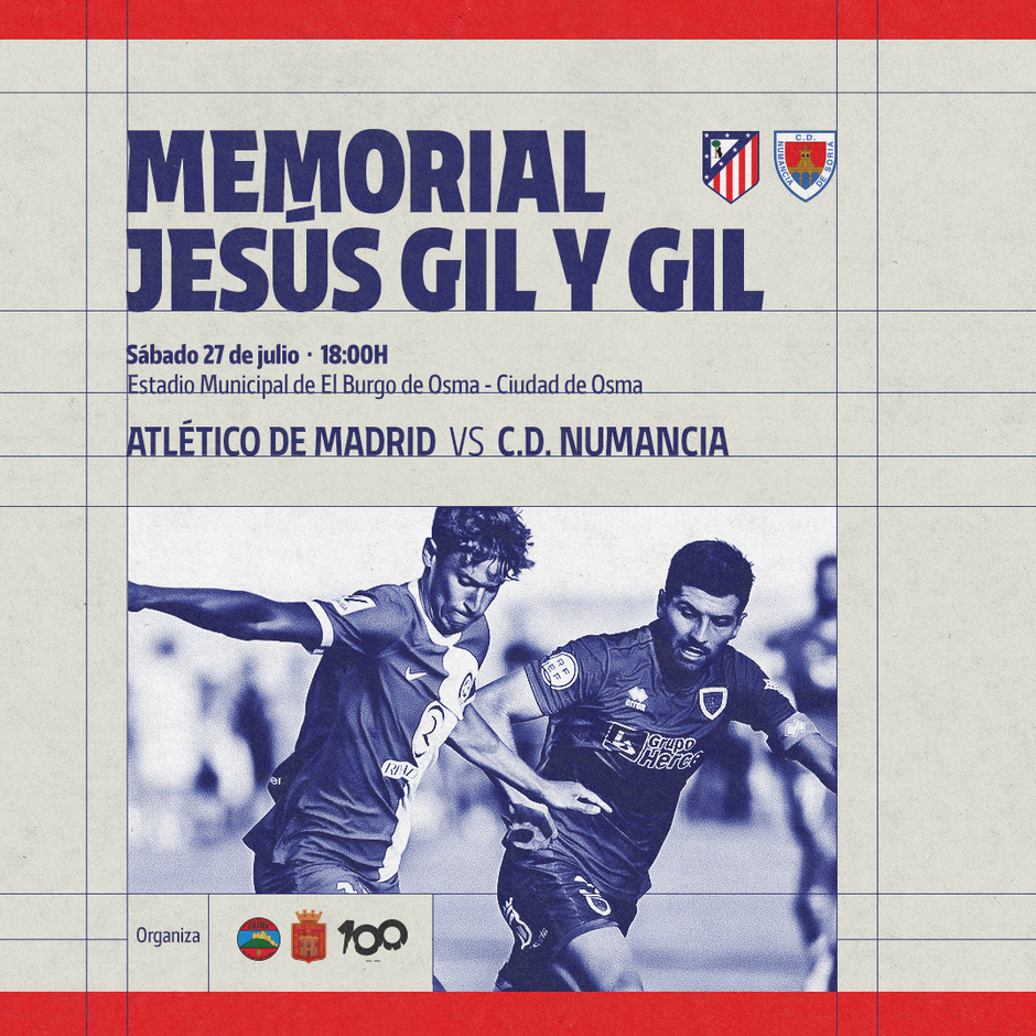 We’ll play against Numancia in the Jesús Gil y Gil Memorial - Club ...