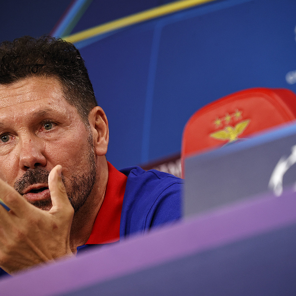 Simeone: “Benfica are a top side, tough to break down, and they attack ...