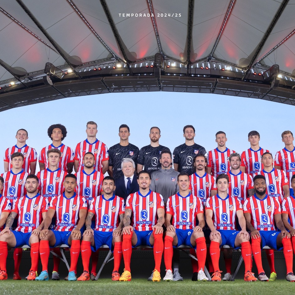 Official team photo 2024/25 season! - Club Atlético de Madrid · Web oficial