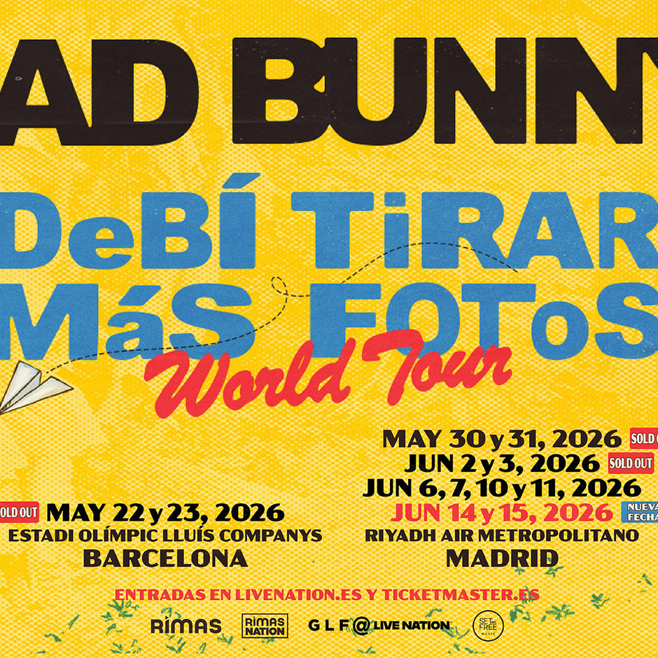 Bad Bunny will play shows at the Riyadh Air Metropolitano - Club ...