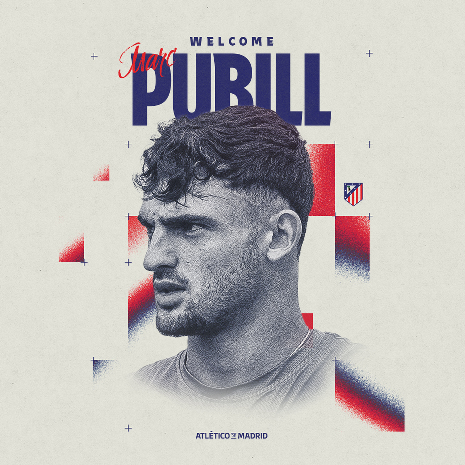 Welcome, Marc Pubill! - Club Atlético de Madrid · Web oficial