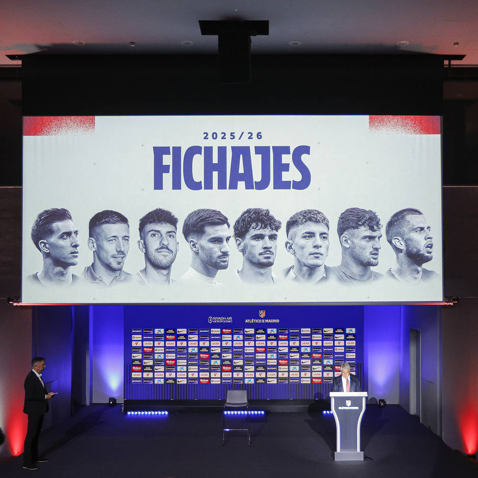 Atleti's 2025/26 reinforcements unveiled - Club Atlético de Madrid ...