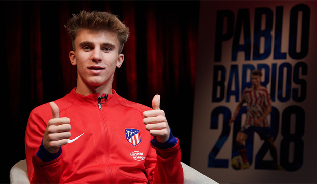 Pablo Barrios: "It is incredible to be part of the first team" - Club ...