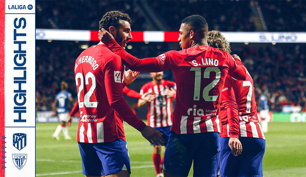 Highlights Atlético de Madrid 3-1 Athletic Club - Club Atlético de ...